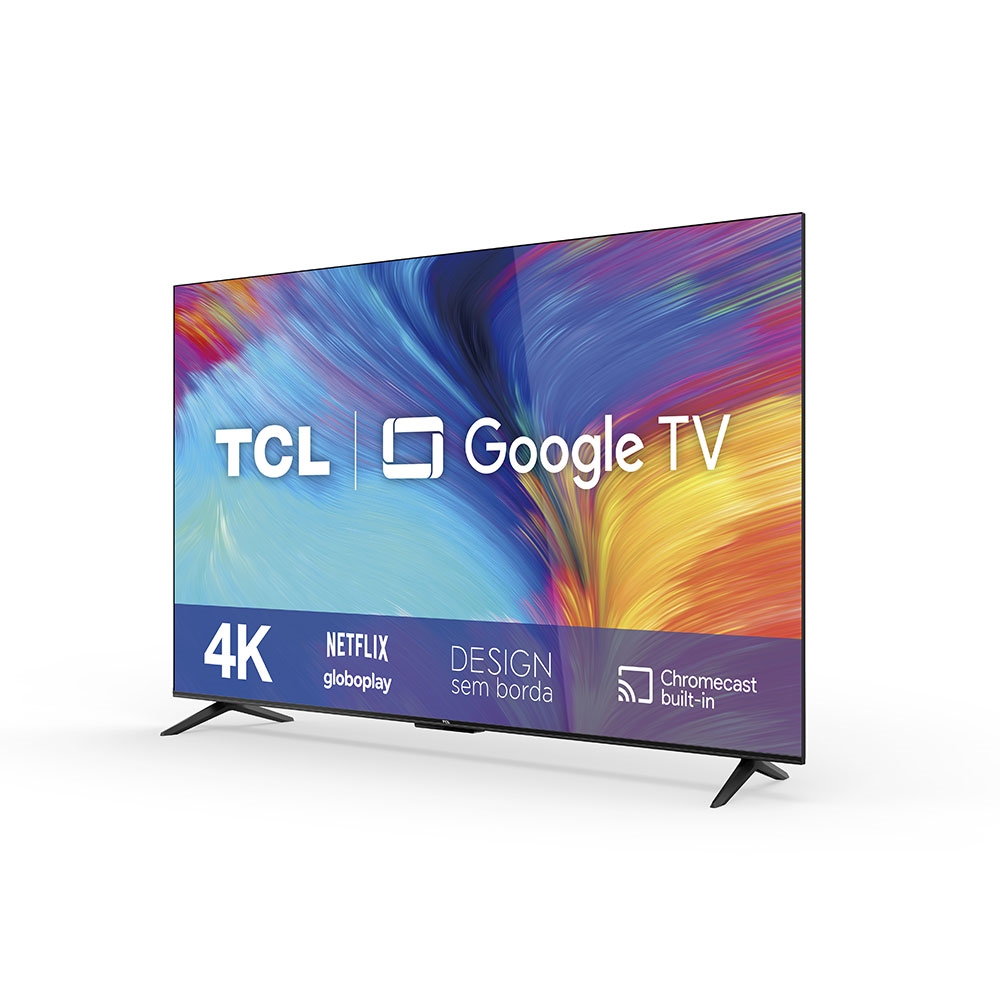 Smart TV LED 50" Google TV UHD 4K TCL 50P635 - Smart TV LED 50" Google ...