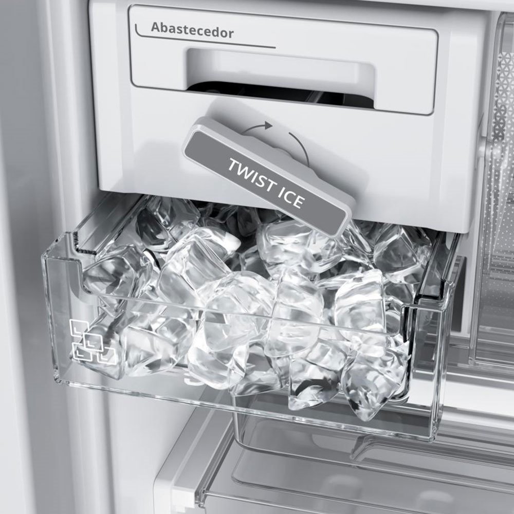 Geladeira Frost Free Brastemp BRM56BB 462 Litros Duplex com Twist Ice Advanced Branca 110V ...