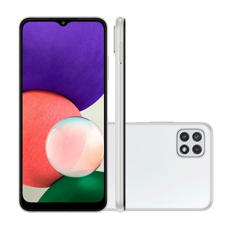 Smartphone Samsung Galaxy A22 5G 128GB 4GB RAM Tela 6,6" - Smartphone ...