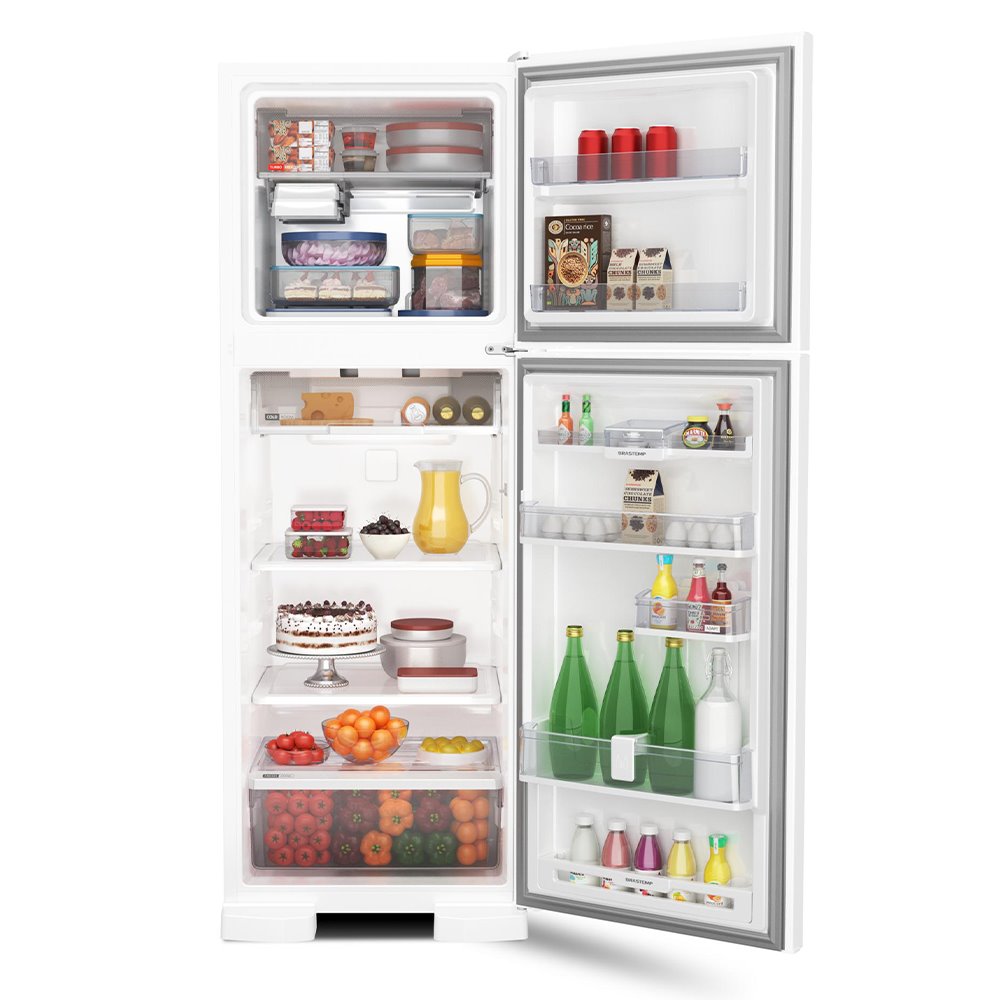 Geladeira Brastemp Frost Free BRM45JB 375 Litros Duplex com Espaço ...