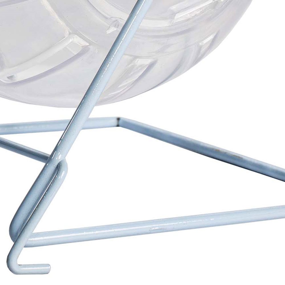 Globo Acrílico de Exercício para Hamster Com Suporte de Arame - Jel Plast Globo Acrílico de Exercício para Hamster Com Suporte de Arame - Jel Plast
